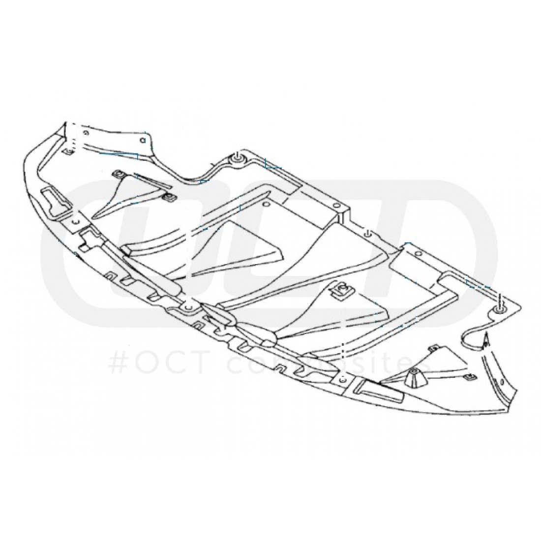 Audi RS4 B7 Engine Undertray