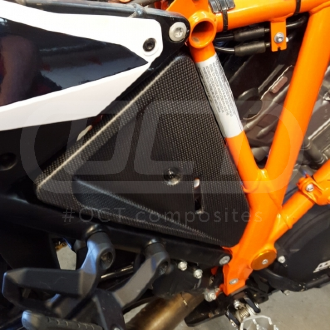 KTM adventure side fairings