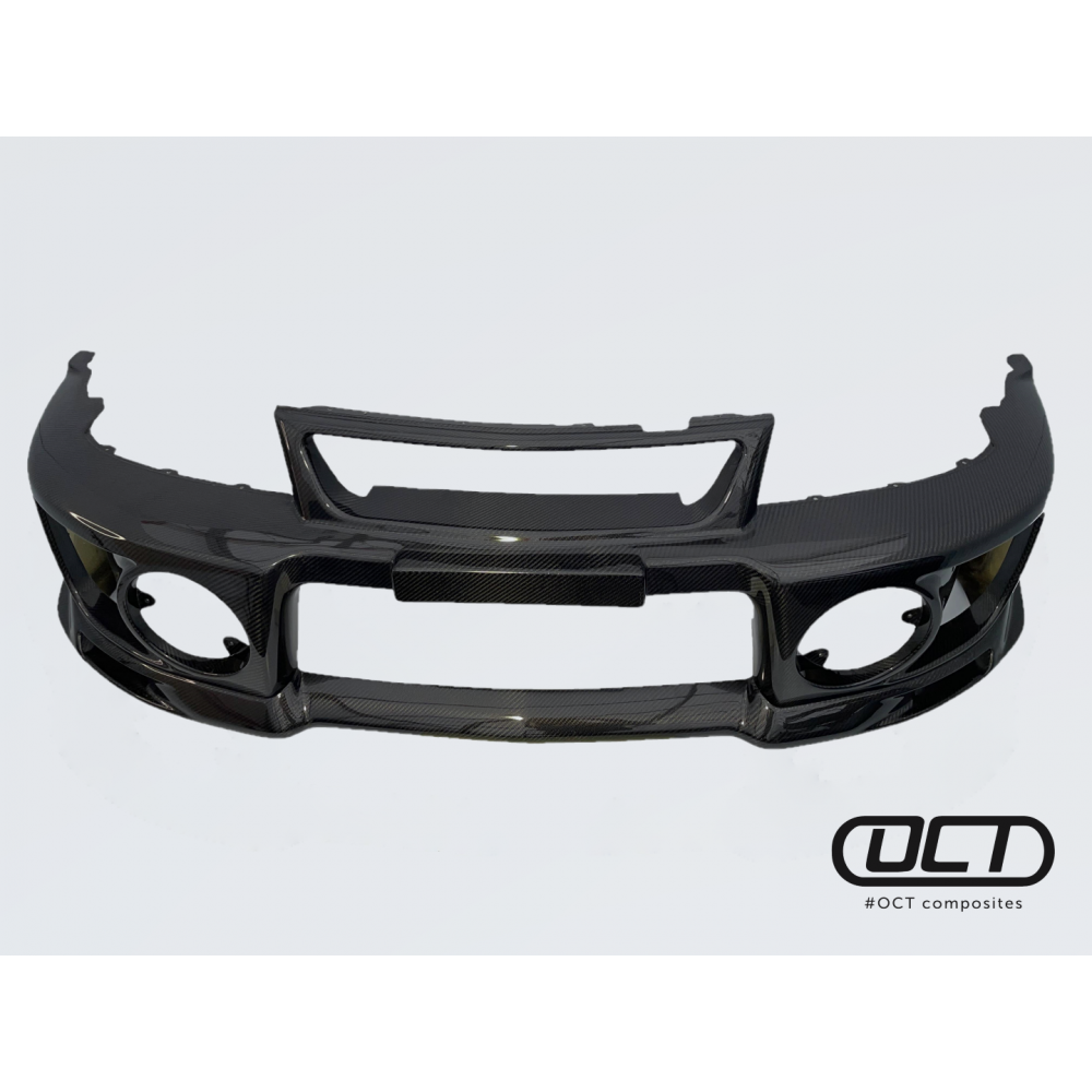 Mitsubishi Lancer Evo 5/6 front bumper with splitter