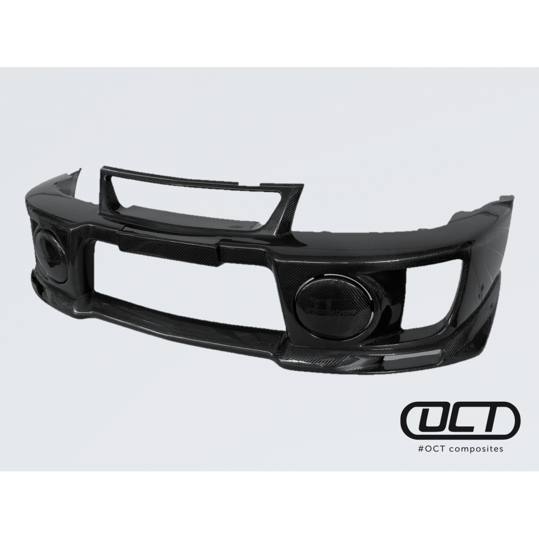 Mitsubishi Lancer Evo 5/6 front bumper with splitter