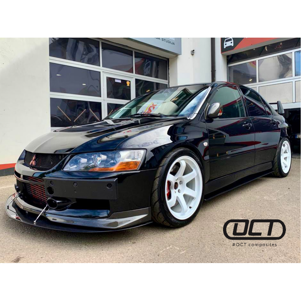 Mitsubishi Lancer Evo 7/8/9 side skirt extensions