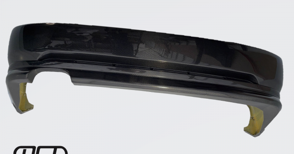 Mitsubishi Lancer Evo 5/6 rear bumper with splitter