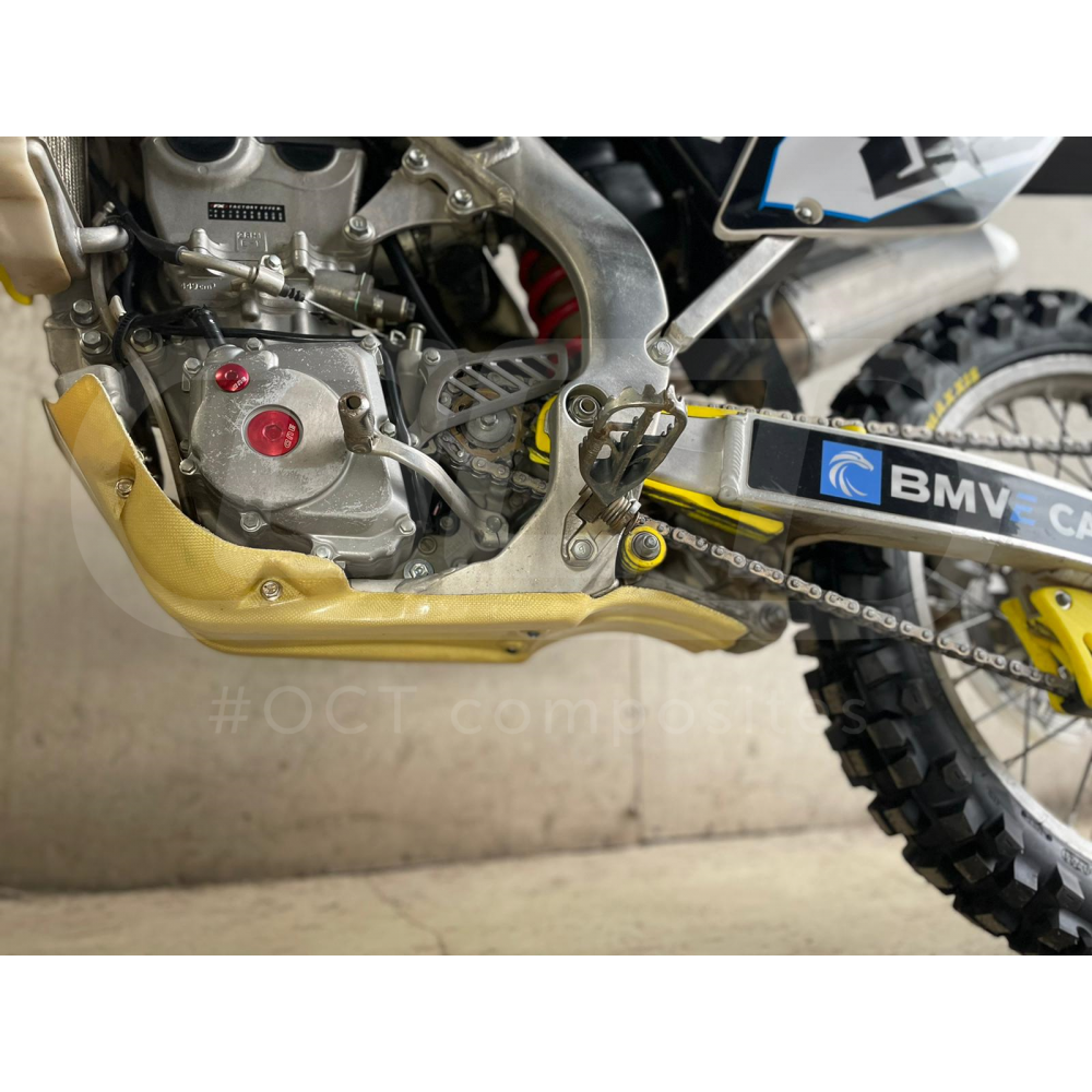 Suzuki RMZ450 engine skid plate
